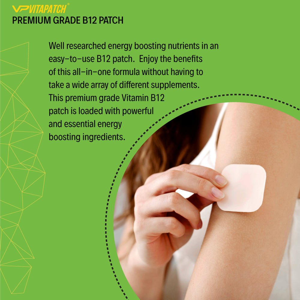 Premium Grade Vitamin B12 Topical Patch – VitaPatch