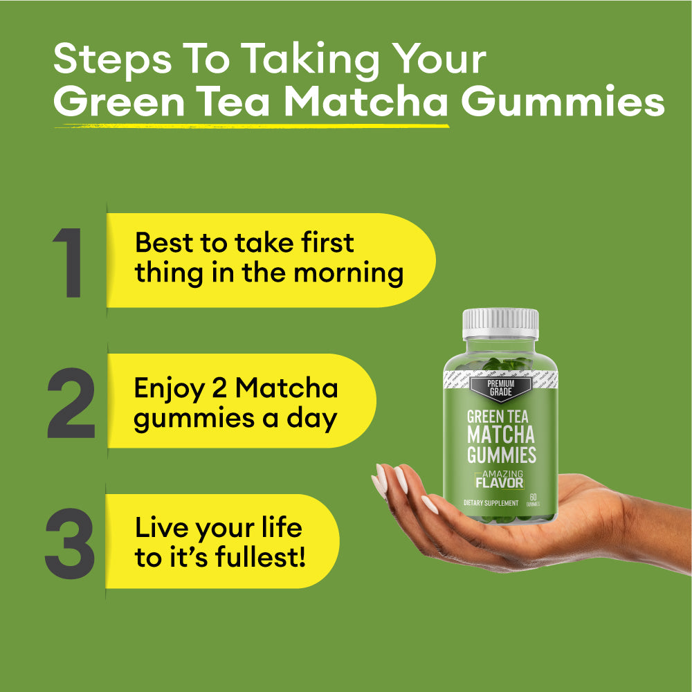 Matcha Green Tea Extract Gummies – VitaPatch