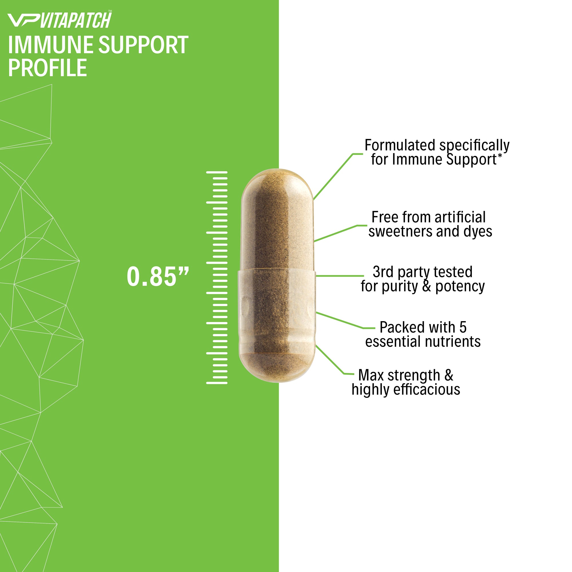 Premium Grade Immune Support Vitamin C Elderberry Echinacea Zinc & Gar ...